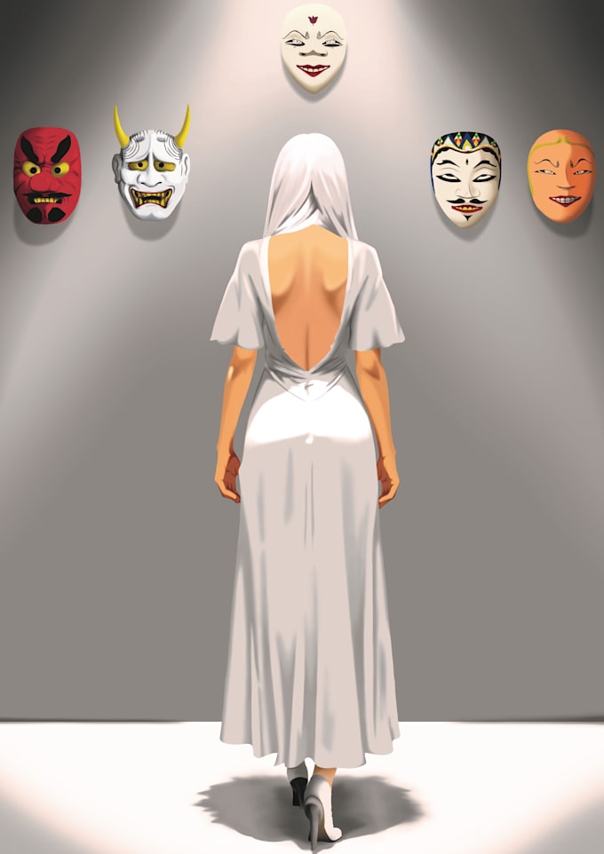 Create stunning digital illustrations in surreal and symbolic styles by ...