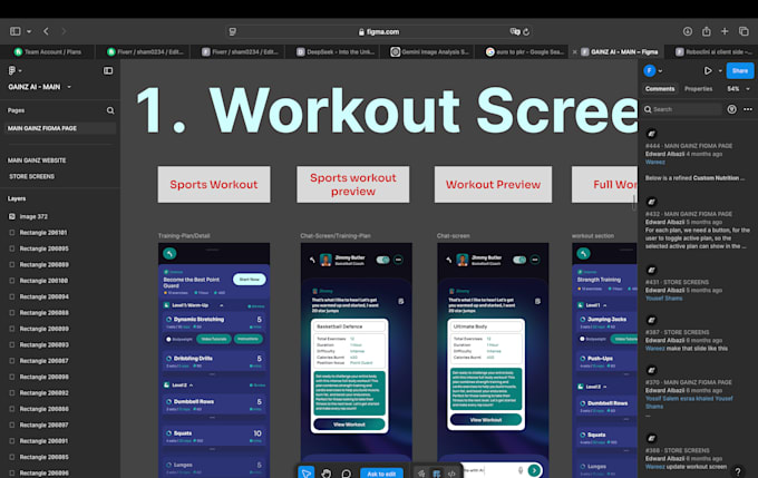 Create mobile app ui ux graphics and game ui, logo design, mockups by ...