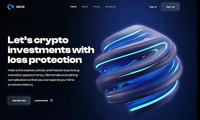 Create 3d interactive website 3d interactive website 3d logo animation ...