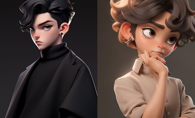 3d modelling and 3d characters animation by Felixjames1 | Fiverr