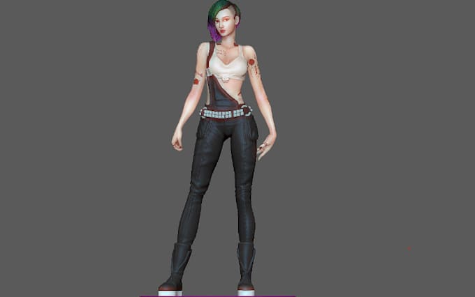 Resize 3d model, 3d rig, daz model genesis 8, 9, convert file, 3d scan ...
