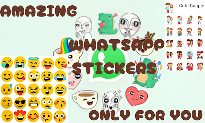 Create new whatsapp stickers, emoji and gifs by Rosa_brewton | Fiverr
