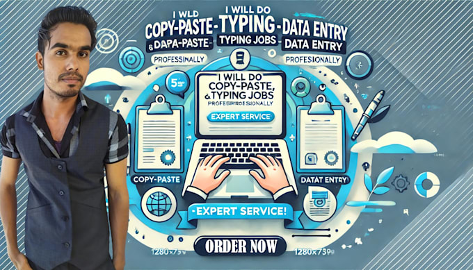 Do copy paste, typing jobs, and data entry work professionally by ...