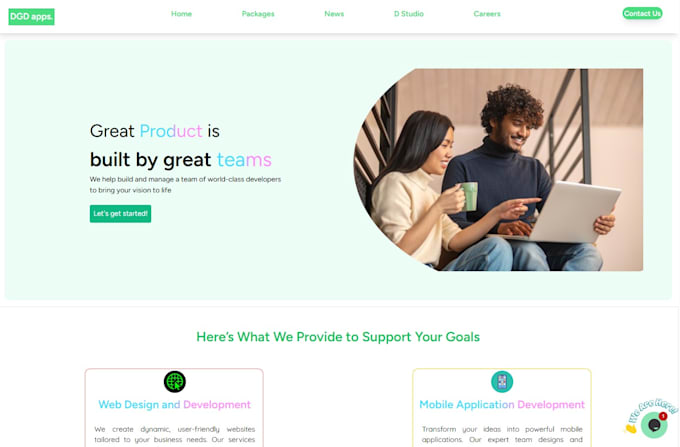 Do full stack web development with free hosting by Damindu_ishara | Fiverr
