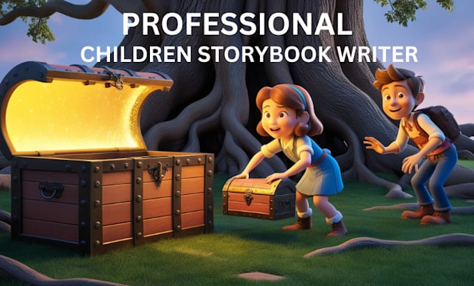 Be your children storybook writer, do children storybook writing, kids ...