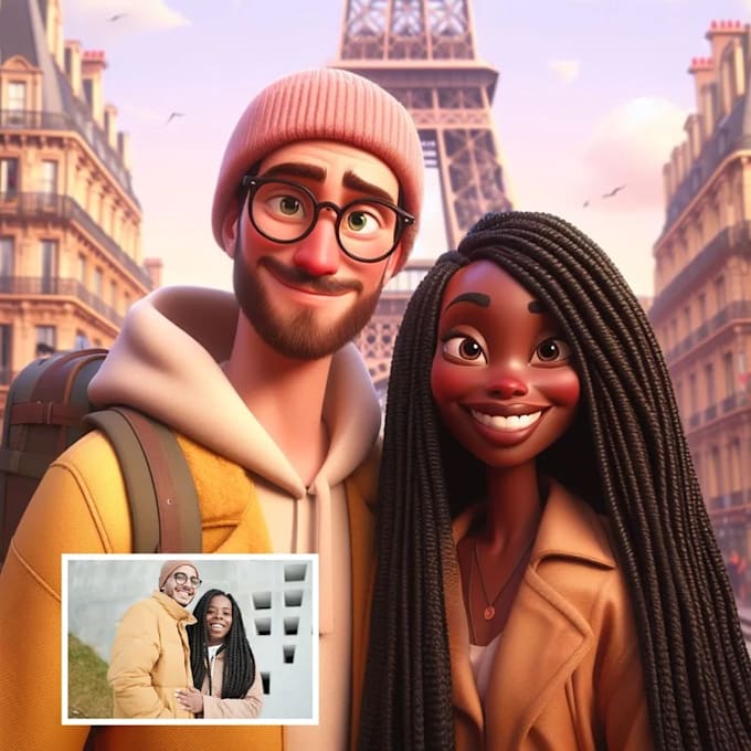 Transform photos into animations with ai by Tahagrbz44 | Fiverr