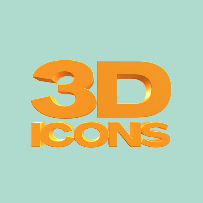 Professionally crafted 3d icons by Designer24jam | Fiverr