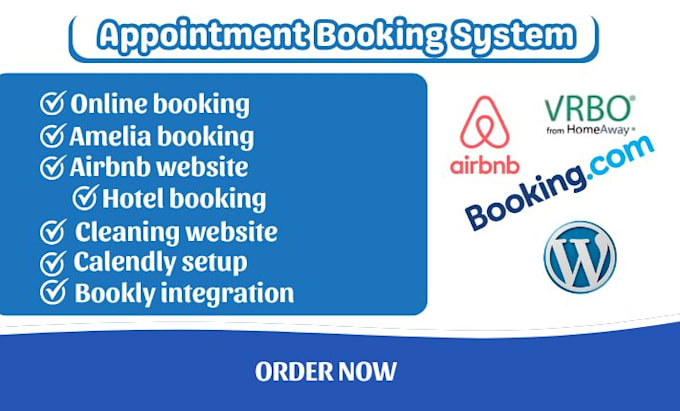 Setup appointment booking booking system online scheduling website for ...
