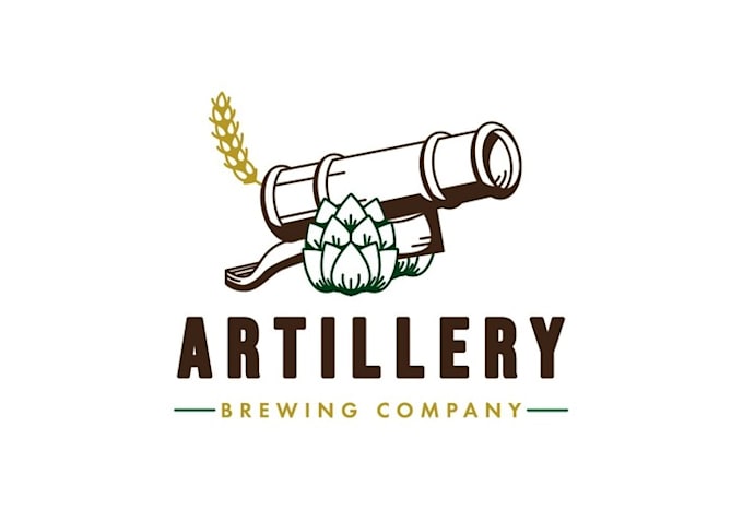 Make intelligence artillery brewing company logo by Bethany_legge | Fiverr