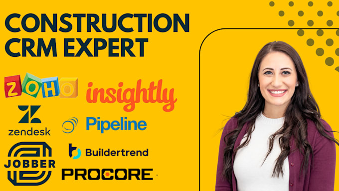 Construction project management website, jobber, buildertrend, insightly, orocrm by Joysam10 ...