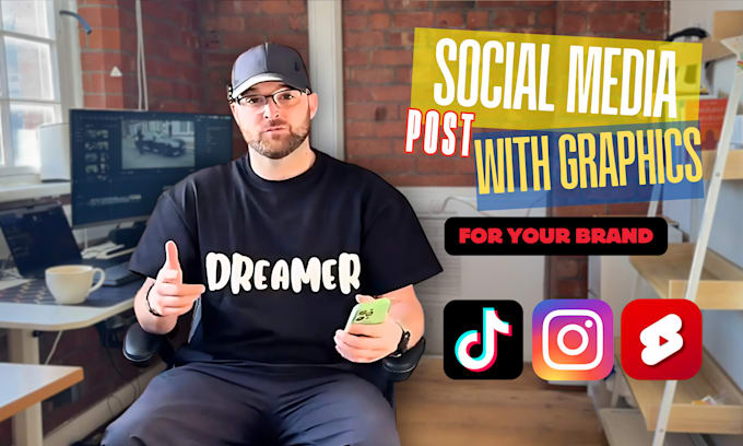 Create weekly social media posts by Aidybotts | Fiverr