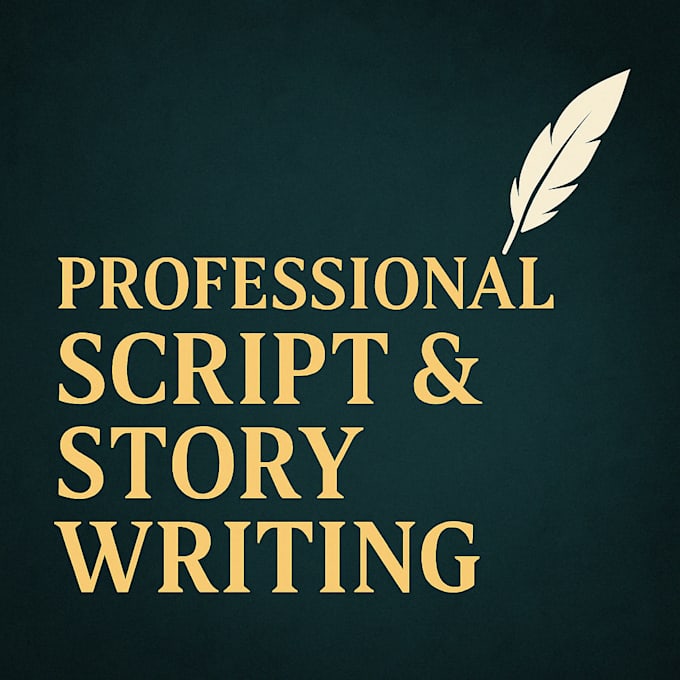 Write compelling and original scripts by Splyyyn | Fiverr
