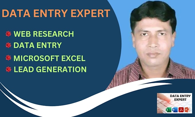 Do fast and accurate data entry and web research services by ... Do fast and accurate data entry and web research services by ...