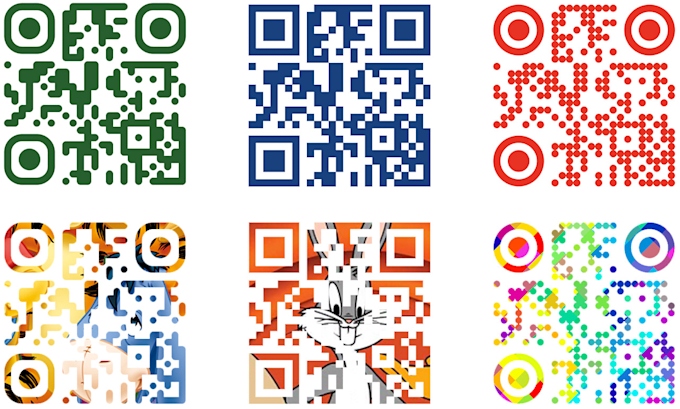 Create a custom qr code design with your logo or photo by Elifbice | Fiverr