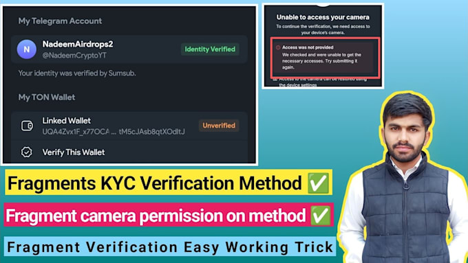Telegram promotion, verify and resolve telegram ads fragment compliance issues by Alexvenezia ...
