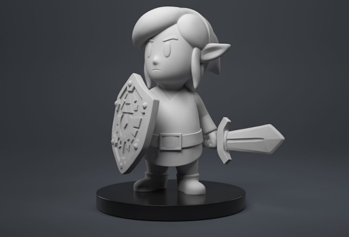 Form 3d miniature model for printing,fix stl file,3d figurine,zbbrush ...