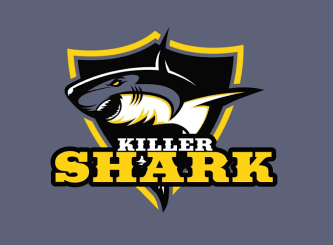 Design shark football sport mascot logo for your company by Kai_short ...