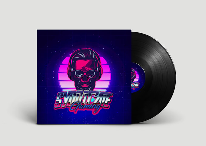 Create 80s retro, synthwave cover art, album cover by Ana_thinker | Fiverr