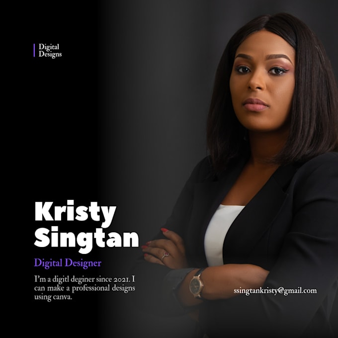 Create any designs using canva by Kristy_singtan | Fiverr