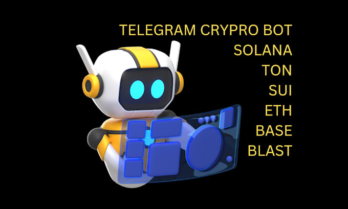 Build telegram volume trading bot holder bot on evm solana ton sui pump ...