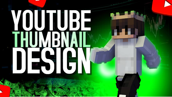Design professional minecraft thumbnails that stand out by Xhaqs_ | Fiverr