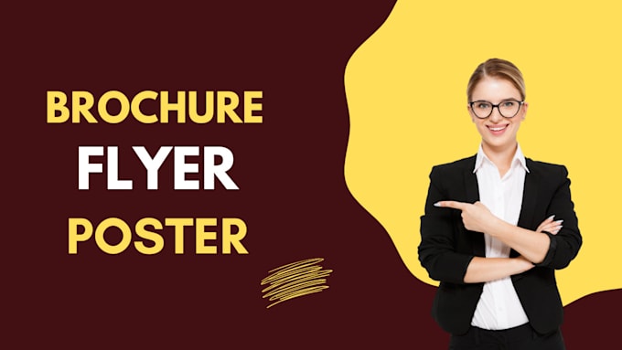 Create design professional digital business pamphlet flyer brochure ...