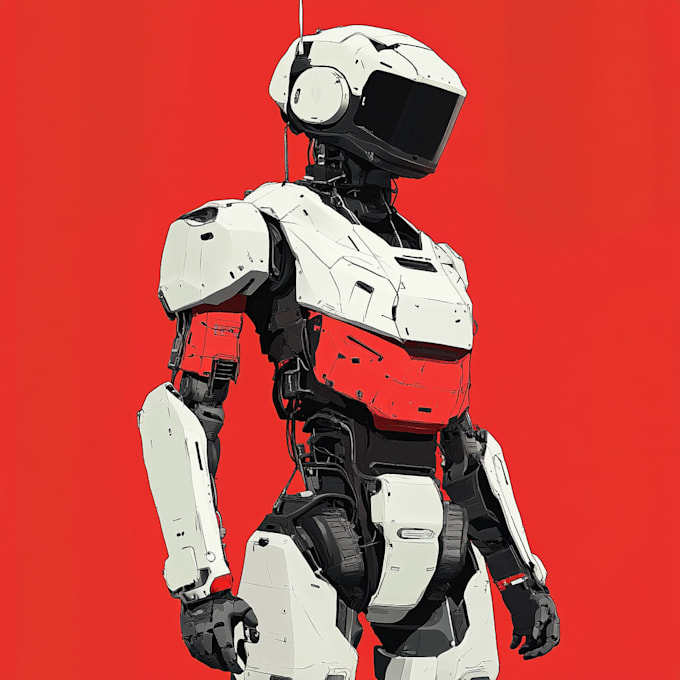 Make an awesome custom mecha, cyborg and robot character by ...