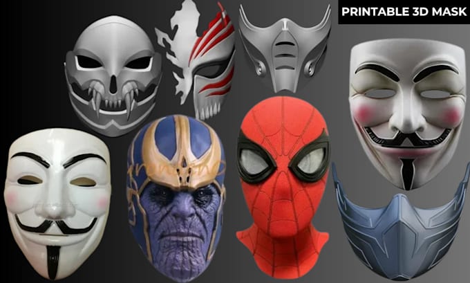 3d cosplay mask cosplay prop helmet cosplay suit armour pepakura for 3d ...