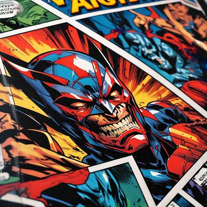 Design comic book character design comic book strip comic art ...