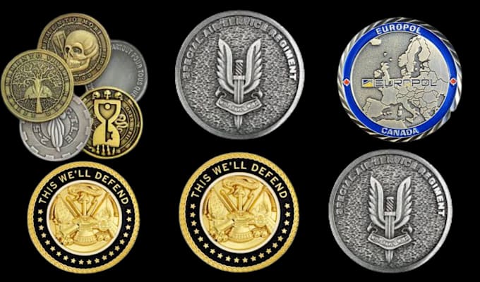 Do 3d command coin, law enforcement, military ops, personal, navy ...