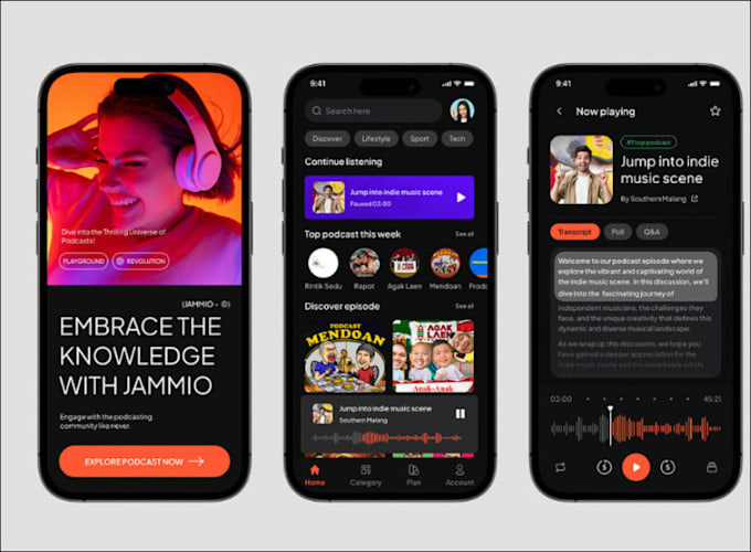 Develop music streaming app vod livestreaming app video streaming ott website by Maxtech_6 | Fiverr