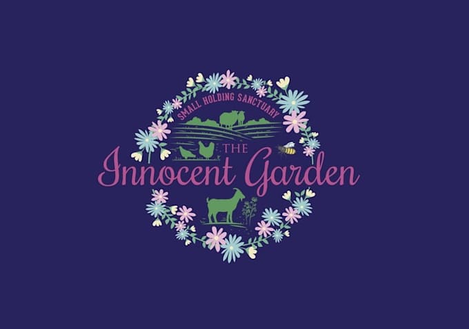 Design farm animals bees logo by Brayan_keeling | Fiverr