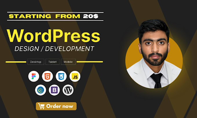 Offer affordable wordpress website design by Daud_wdexp | Fiverr
