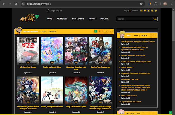 Create your automatic anime streaming website like gogoanime by ...