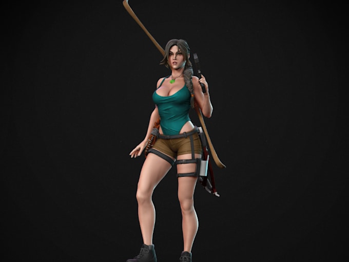 Buildup 3d cgi character,nsfw model,2d photo to 3d,ue5 rig,pixel,3dcartoon,morph by Abdultebi ...