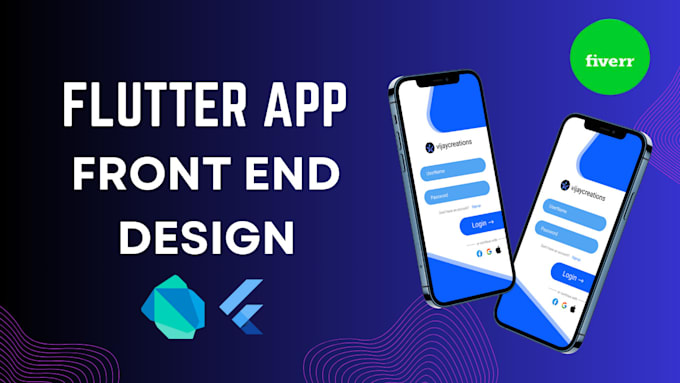 Create a user friendly flutter app with great ui ux design by Awais_flutter | Fiverr