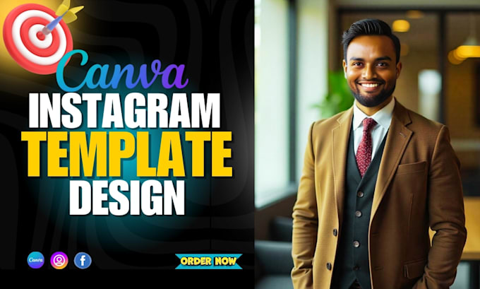 Create attractive canva instagram templates and social media post ...