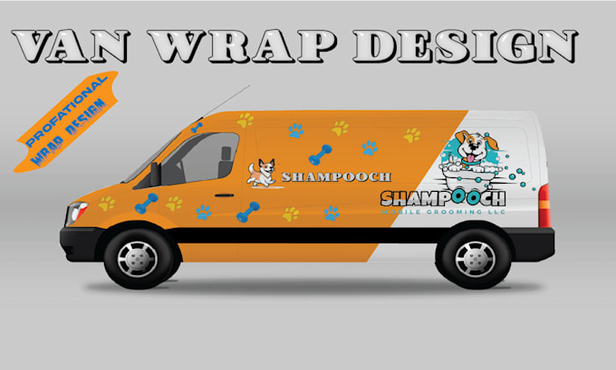Do create van wrap design, food truck design, flyer design, vehicle ...