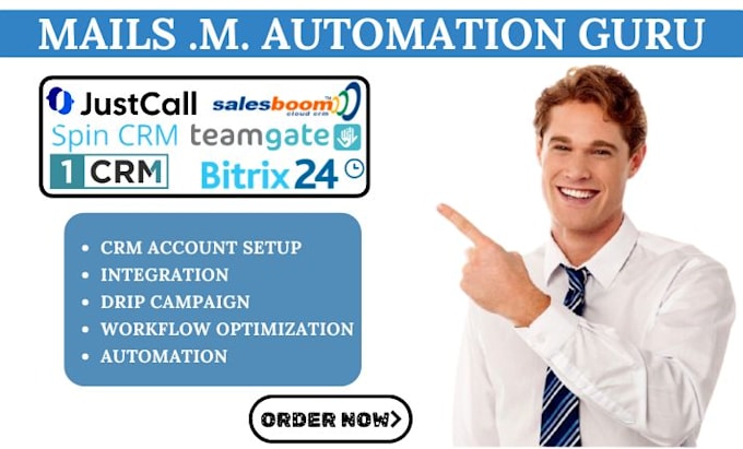 Setup justcall spin crm sale boom one crm teamgate drip sap crm bitrix bitrix24 by ...