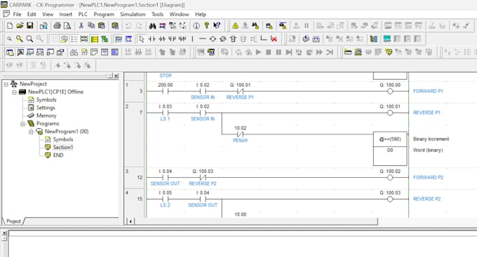 Assist with basic plc program by Kareen_anezka | Fiverr