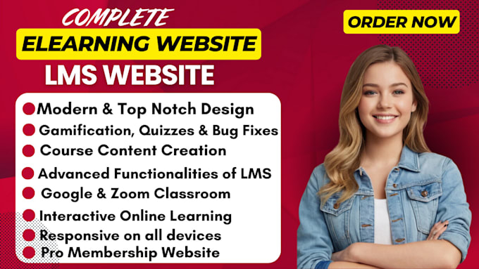 Create elearning website with lms learndash,tutor lms and membership features by Lms_pro_1 | Fiverr