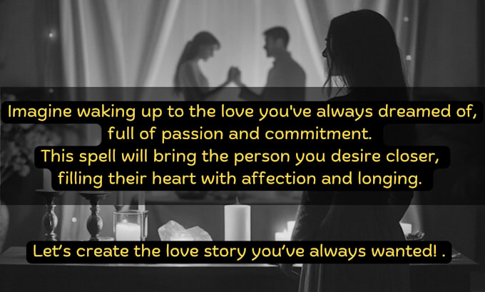 Cast a powerful black magic love spell to bind your desired partner by Adam_vfx | Fiverr