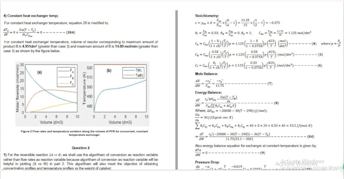 Do chemical reaction engineering and reactor systems by Umeerali0347 ...