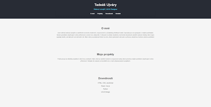 Create simple one pager web for you by Tajmediat | Fiverr