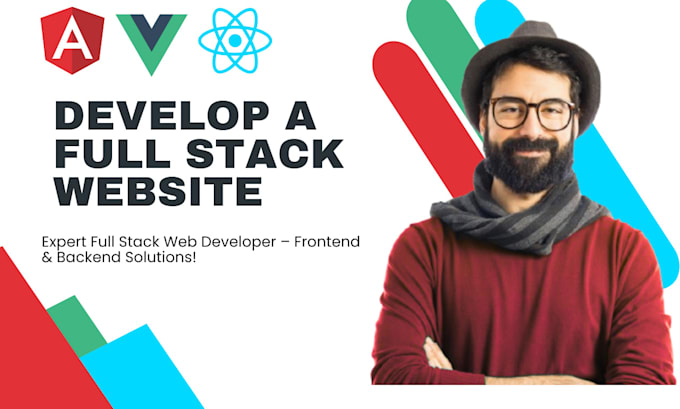 Develop a full stack website, frontend backend web developer by ...