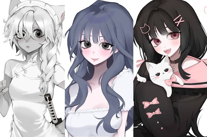 Create unique and detailed anime style illustrations just for you by ...