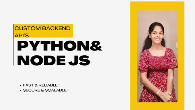 Develop backend apis with database integration by Nandinisirasani | Fiverr