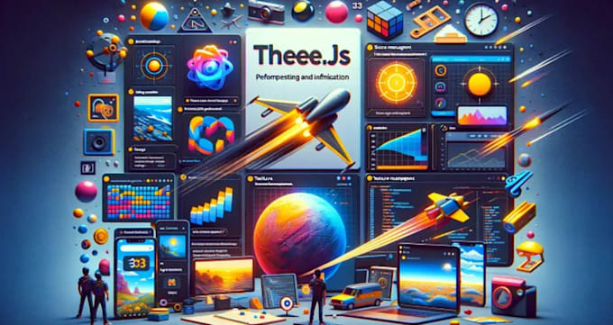 Create 3d interactive website, threejs website, opengl, webgl, web3 ... Create 3d interactive website, threejs website, opengl, webgl, web3 ...