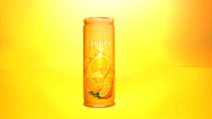 Create 3d water simulation 3d liquid animation for soda and beverage ...