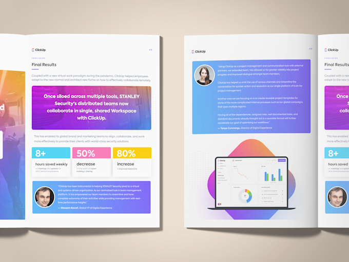 Design amazing pro brochure layout for you by Sagcandesign | Fiverr